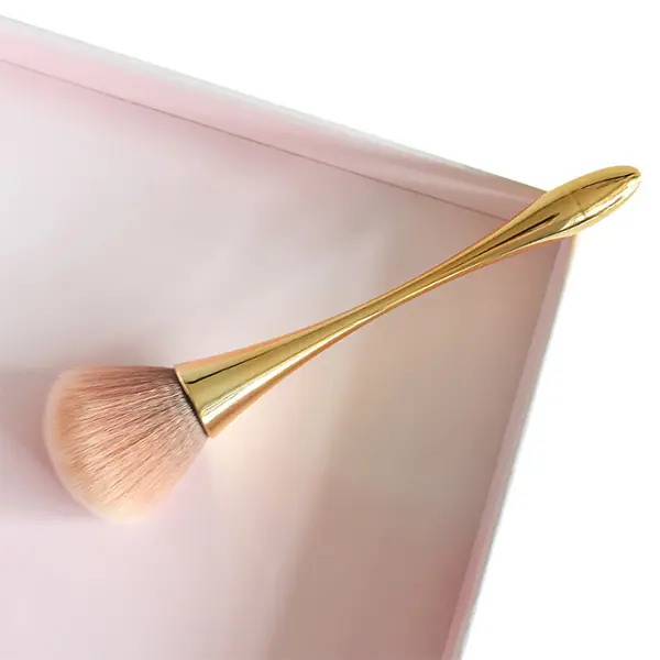 EZERE Altin Makyaj Firçasi Pudra Firçasi Fondöten Firçasi Allik Firçasi ...