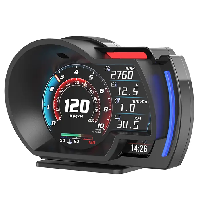 ALLYAlly A520 OBD2 + GPS Head Up Display HUD, Dijital Hız Göstergesi ...