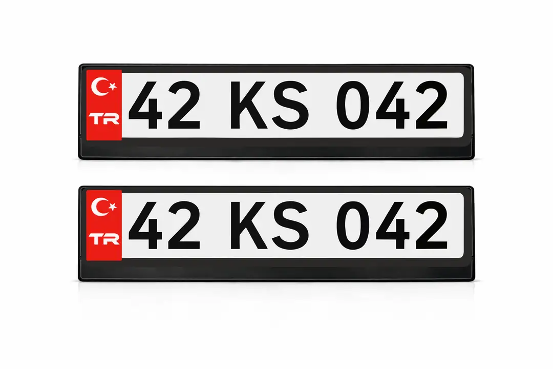 Tr Plaka Pleksi sticker