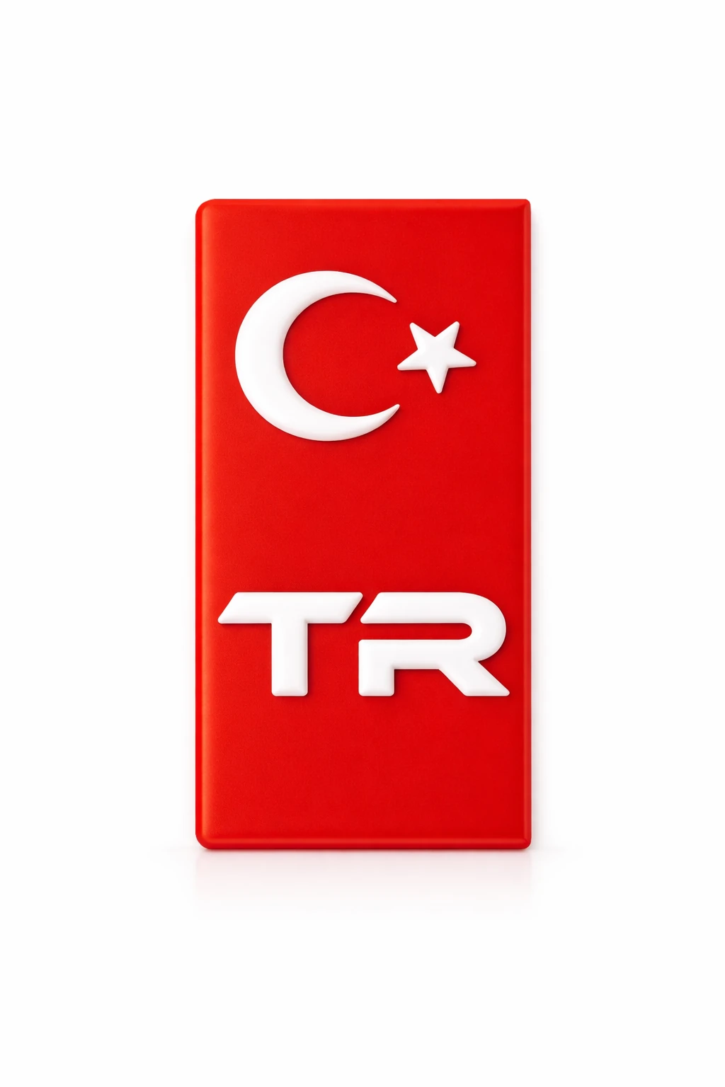 Tr Plaka Pleksi sticker