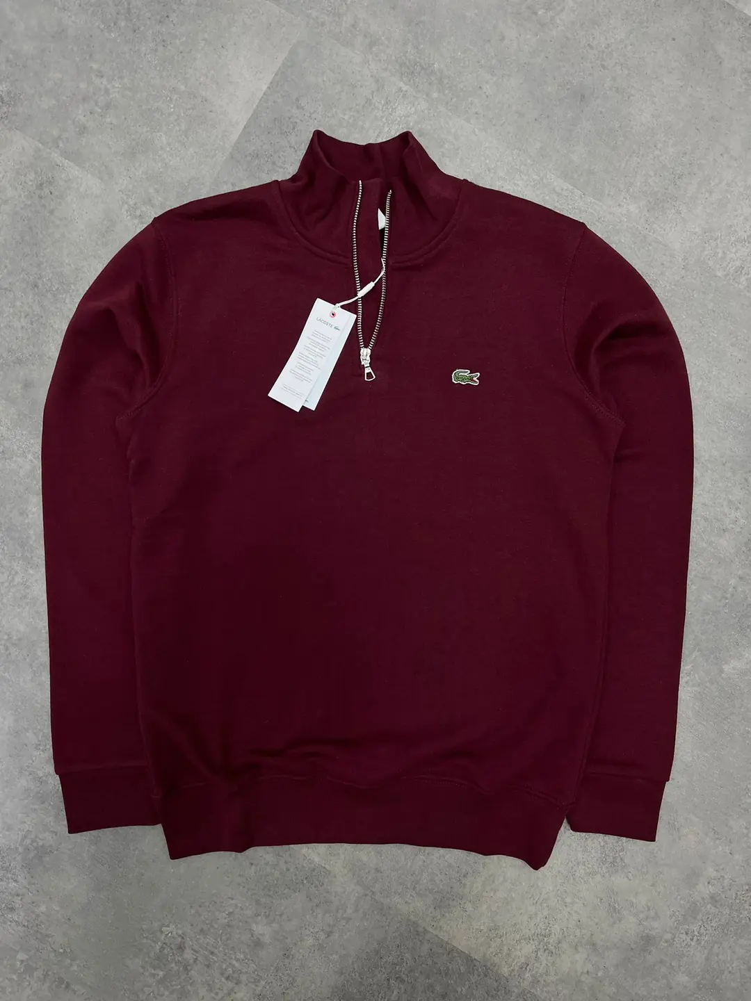 Yeni Sezon Basic Half Zip Classic Mini Logo Sweatshirt