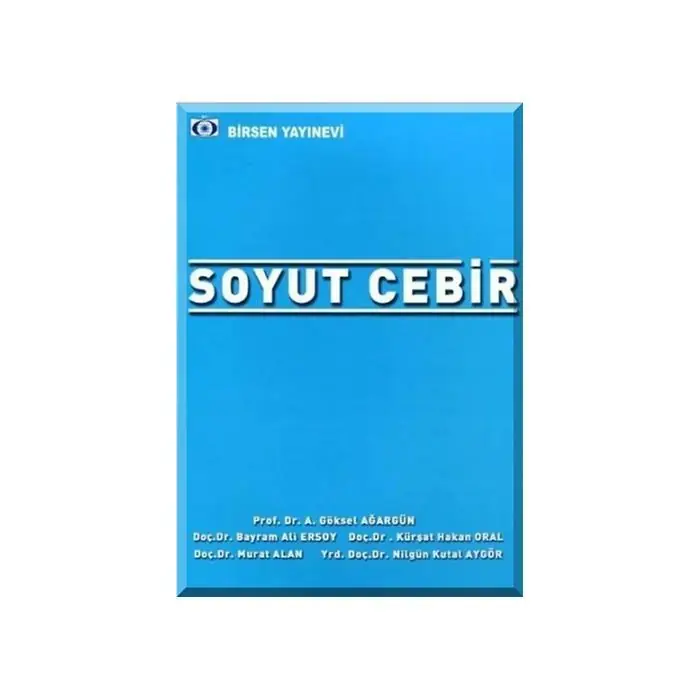 Soyut Cebir - 9789755116228