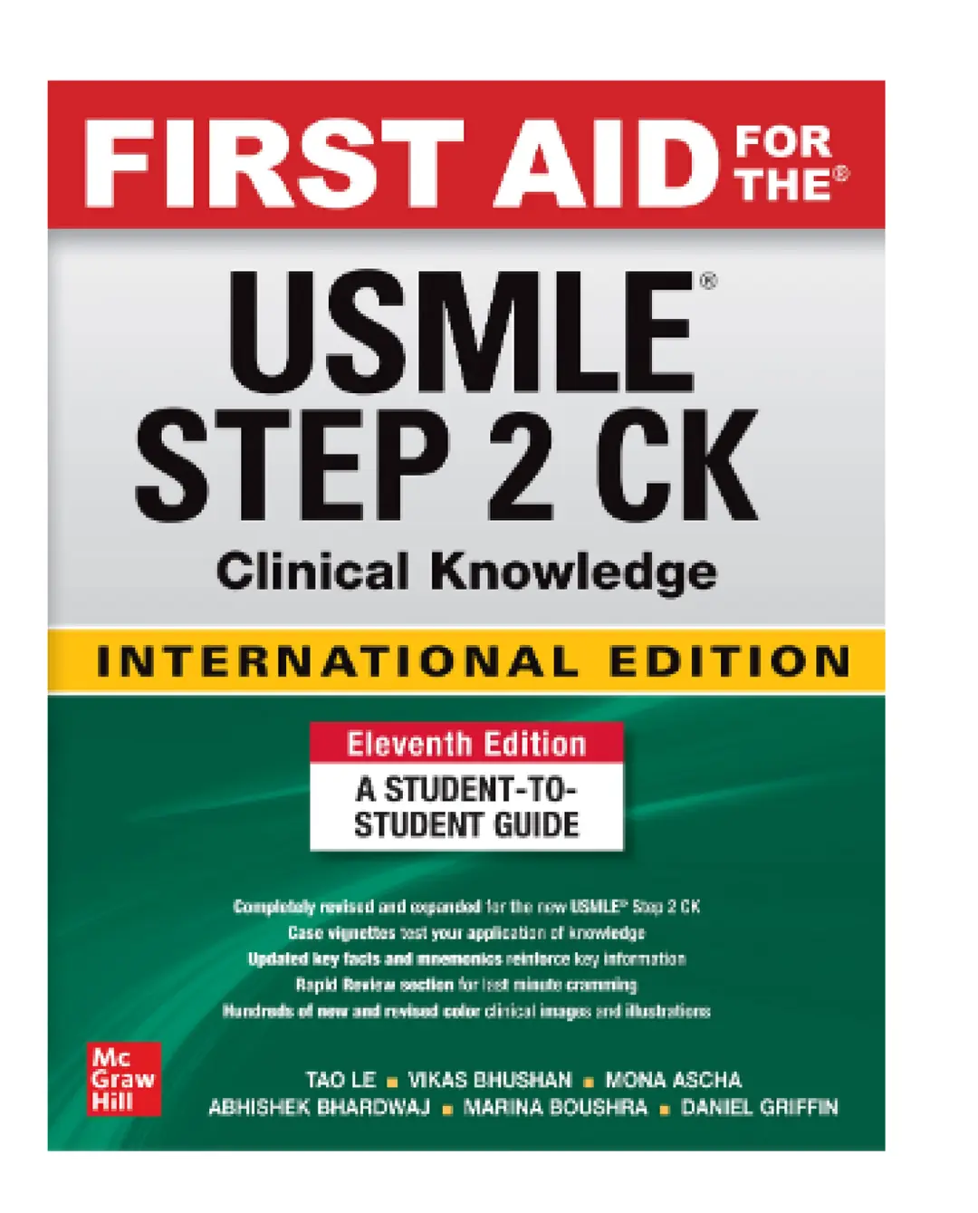 First Aid for the USMLE Step 2 Ck, 11th Edition - 9781265017422