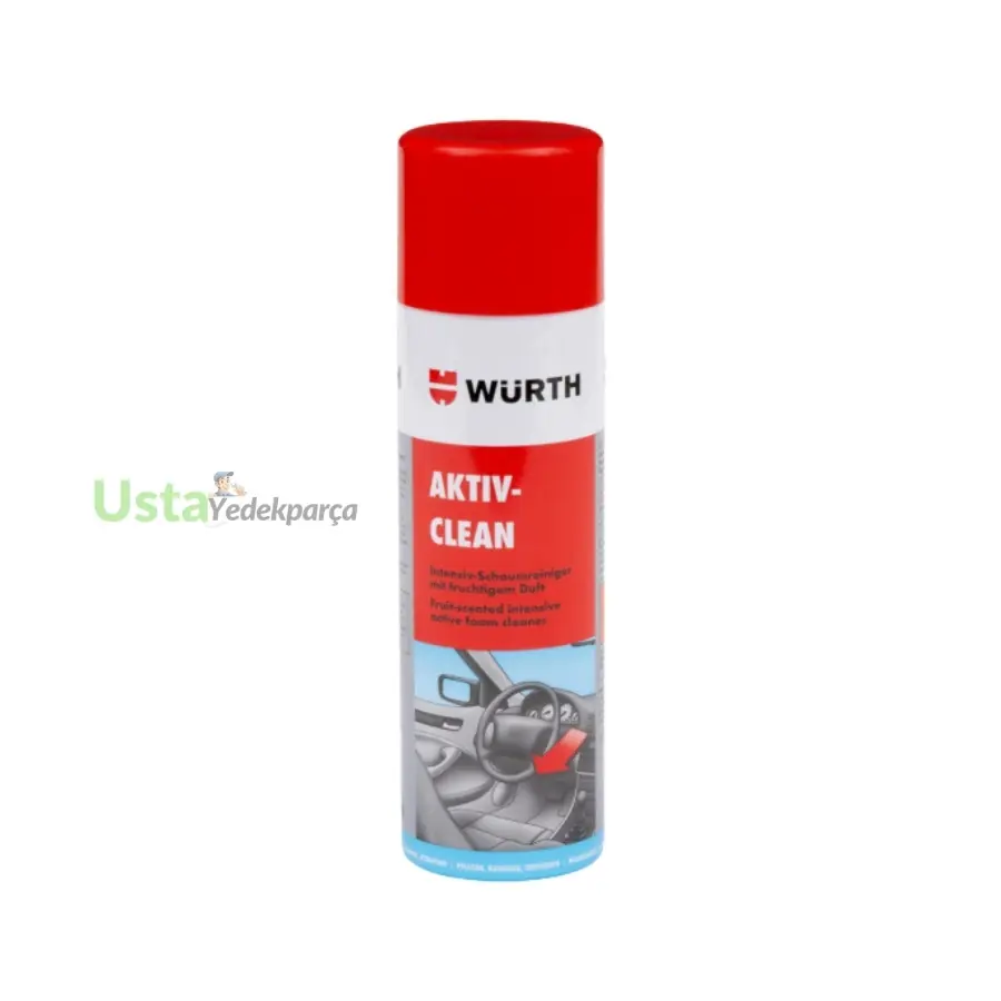 Würth Activ Clean Araç İçi Temizlik Köpüğü 500 Ml