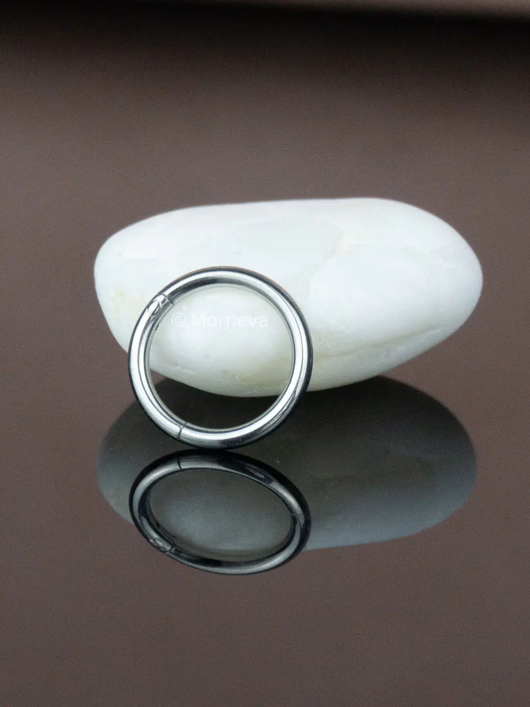 Titanyum Basic Kilitli Halka 8mm Piercing