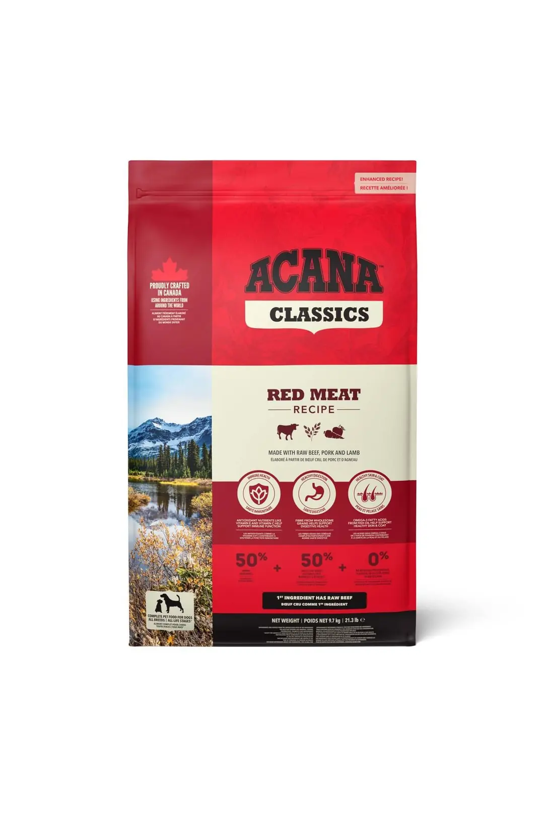Acana Classics Classic Red Kuzu Etli ve Sığır Etli Düşük Tahıllı Köpek ...