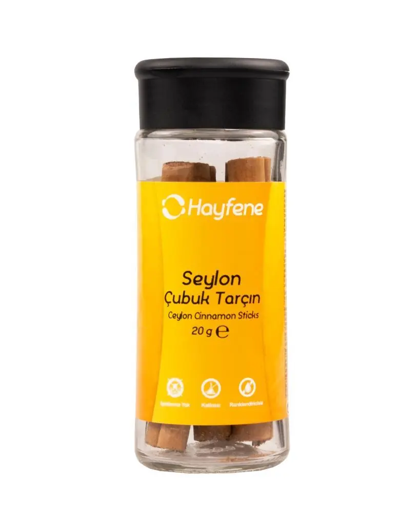 Seylon (Seylan) Tarçın Çubuk 20 g | Hayfene Baharat