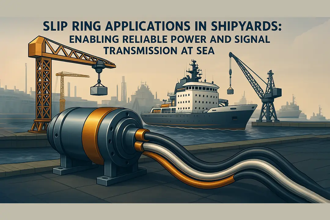 Slip Ring Applications in Shipyards | Reliable Power Transfer