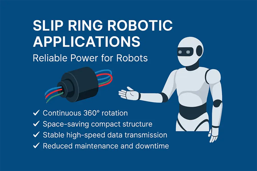 Slip Ring Robotic Applications | Reliable Power for Robots