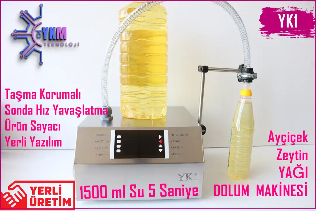 YK01 Sıvı Dolum Makinesi