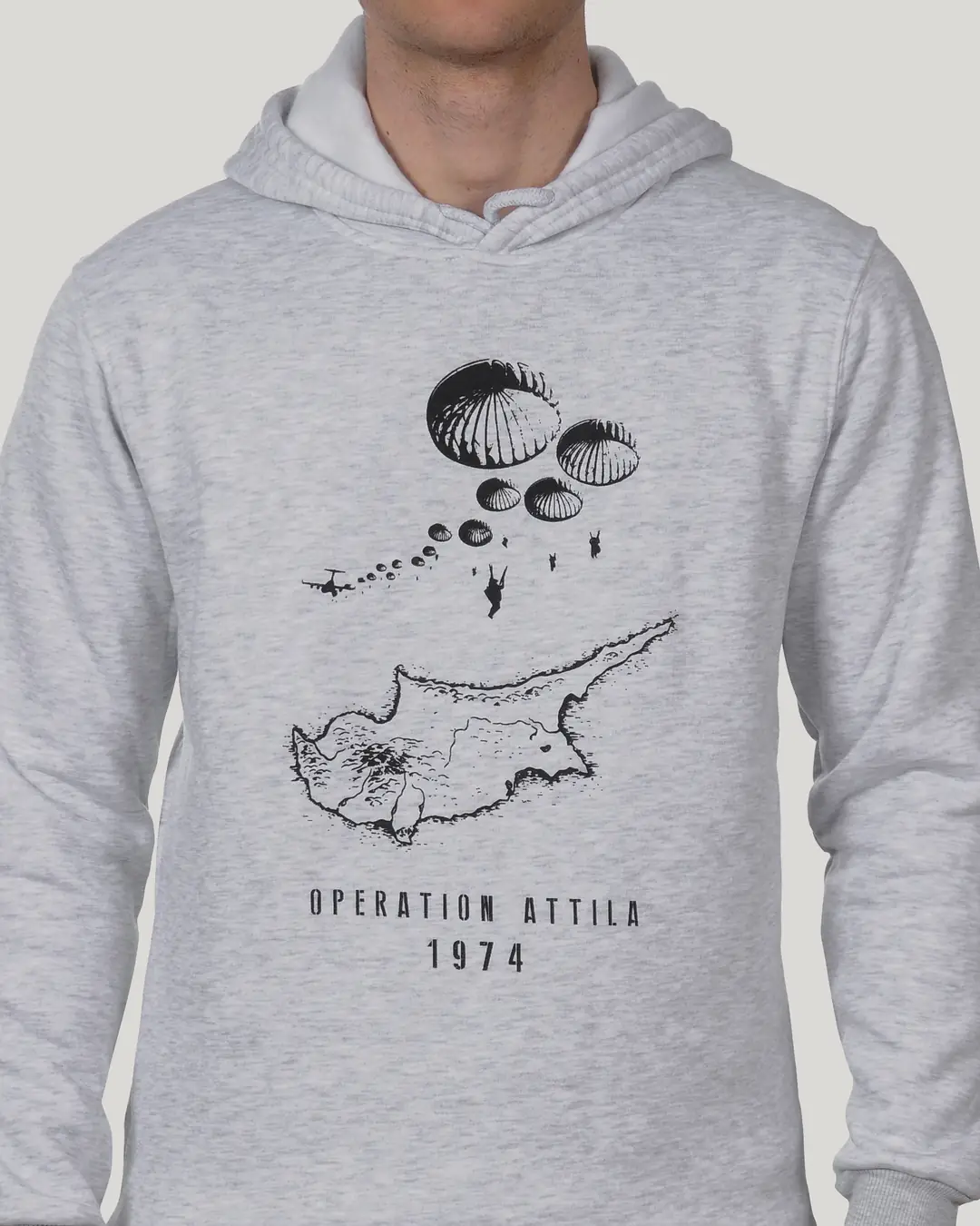 KIBRIS 1974 - OPERATION ATTILA - HOODIE