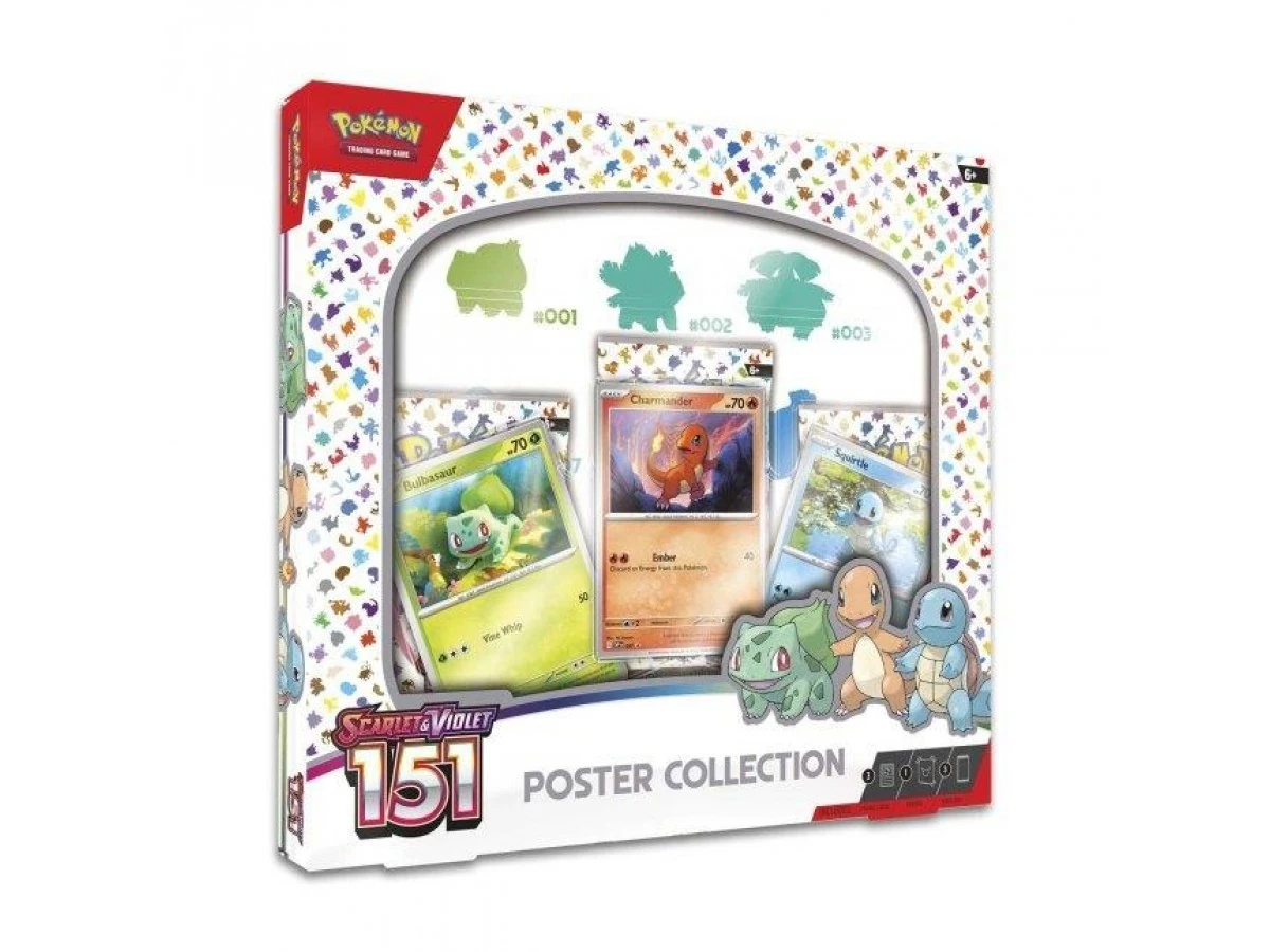 Pokemon TCG Pokemon TCG Scarlet & Violet 151 Poster Box