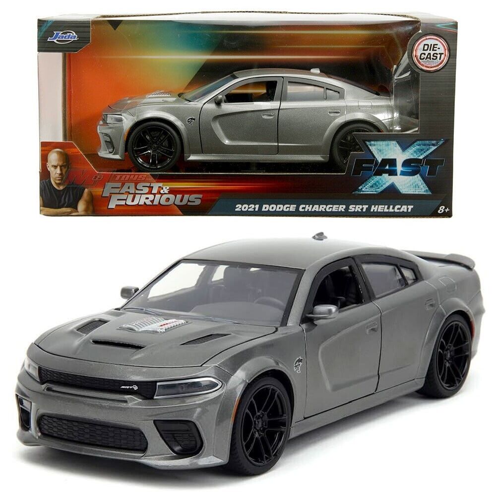 Fast & Furious Fast x 1:24 Dom's 2021 Dodge Charger Srt Hellcat Die-Cast