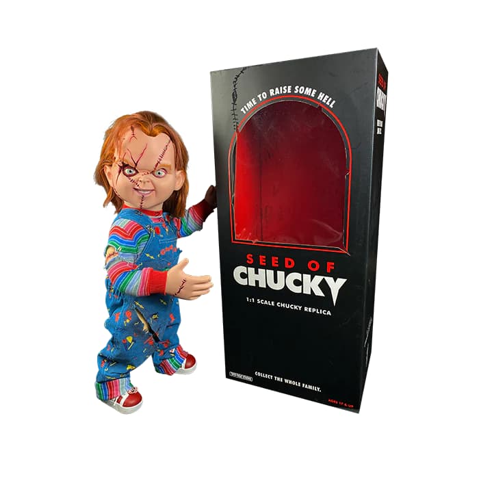 SEED OF CHUCKY - CHUCKY LIFE SIZE PROP DOLL BY TRICK OR TREAT STUDIOS