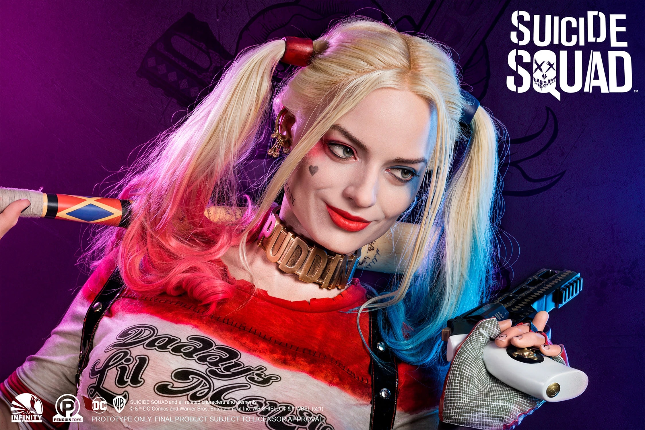 Harley Quinn Life-Size Bust by Infinity Studio X