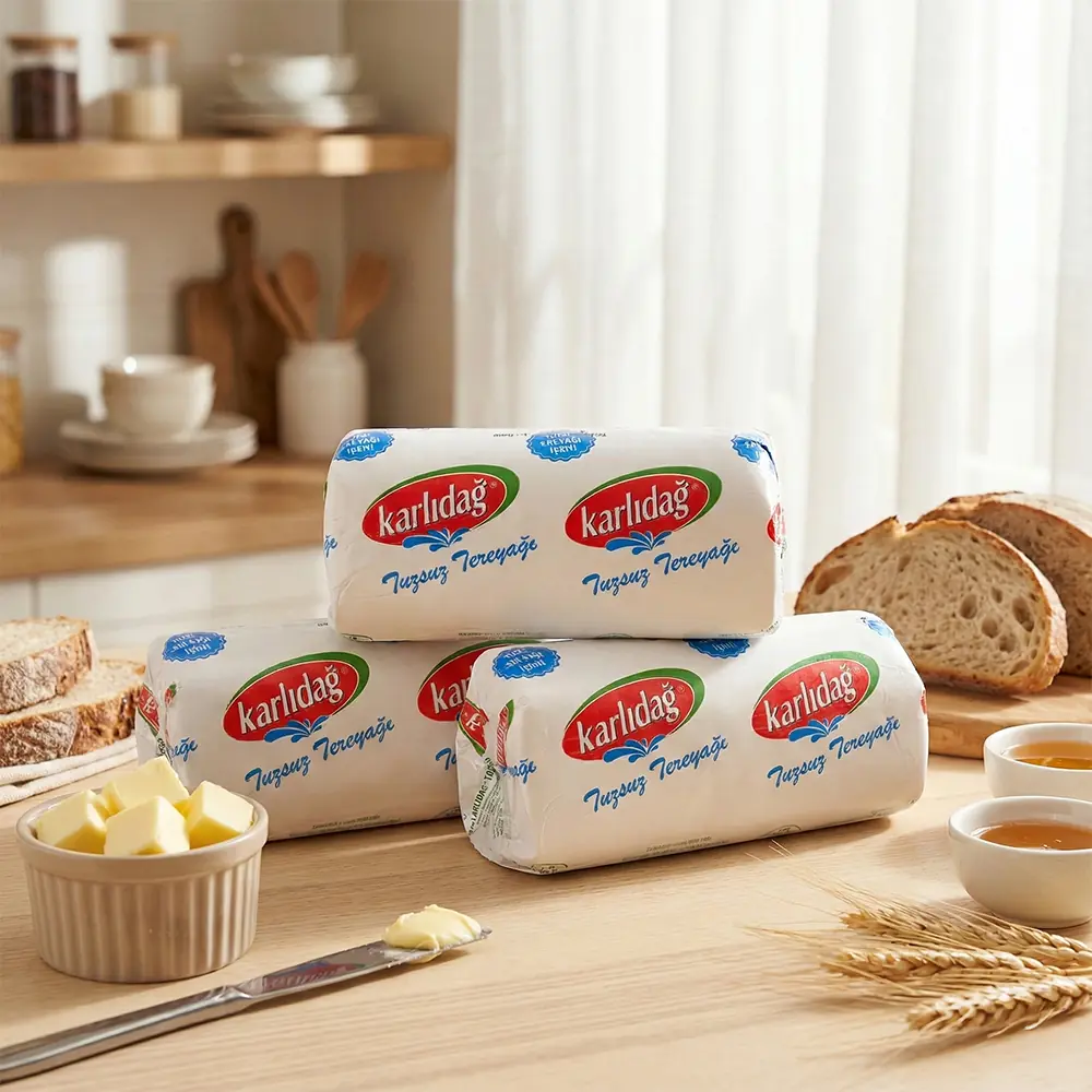 Tuzsuz Rulo Tereyağı 1 KG 3'lü Paket - %15'e Varan İndirim - Karlıdağ