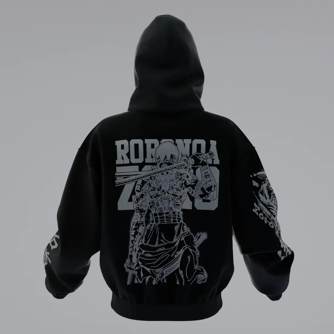 ONE PIECE RORONA ZORO Oversize Unisex Hoodie