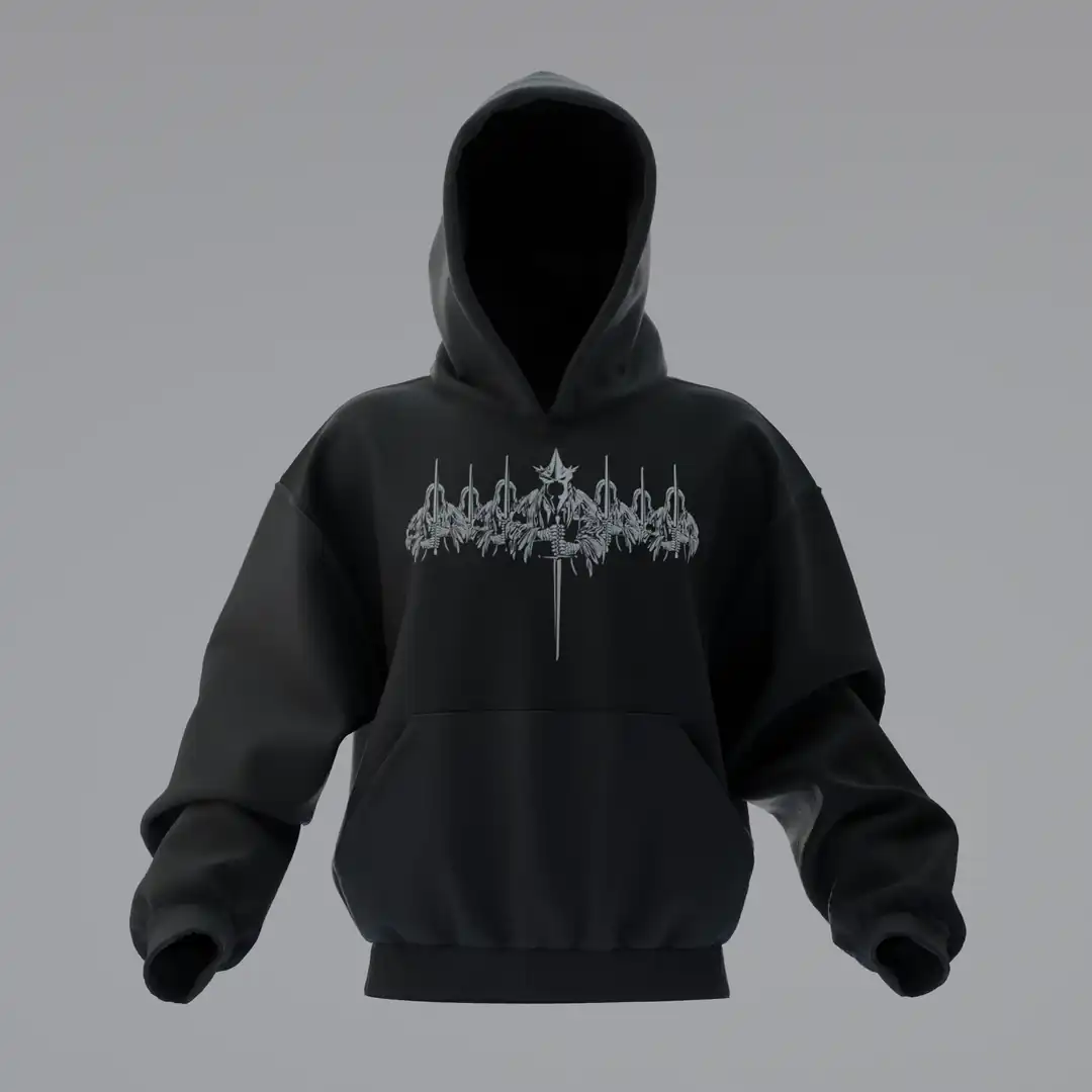 LORD OF THE RINGS THE NINE KINGS Oversize Unisex Hoodie