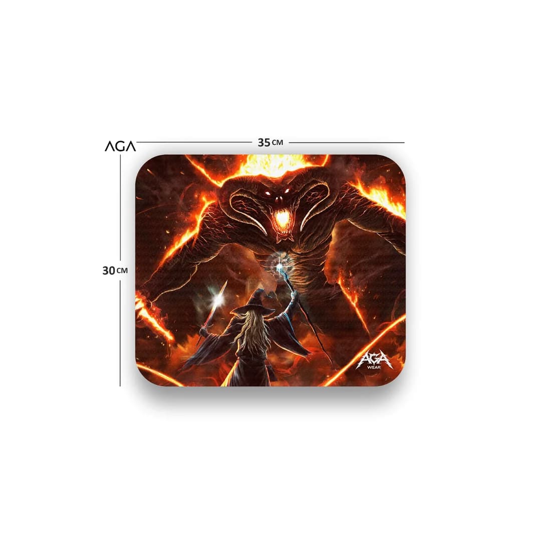 LORD OF THE RINGS BALROG VS GANDALF MOUSE PAD
