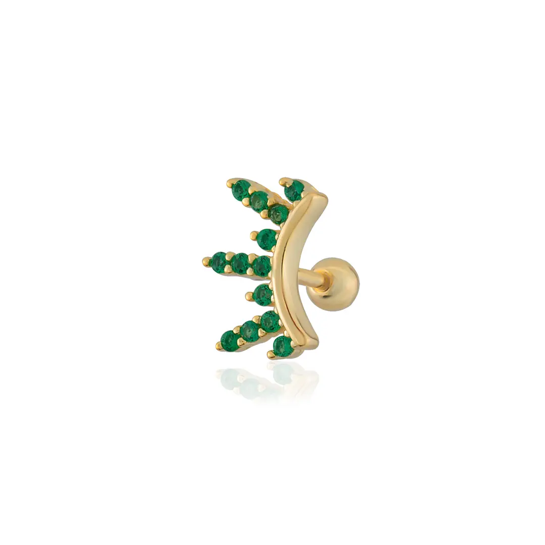 Crown Verde Piercing - Gufo Jewelry