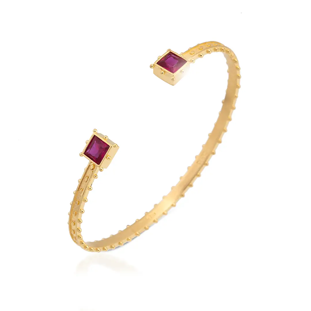 Royal Ruby Bileklik - Gufo Jewelry