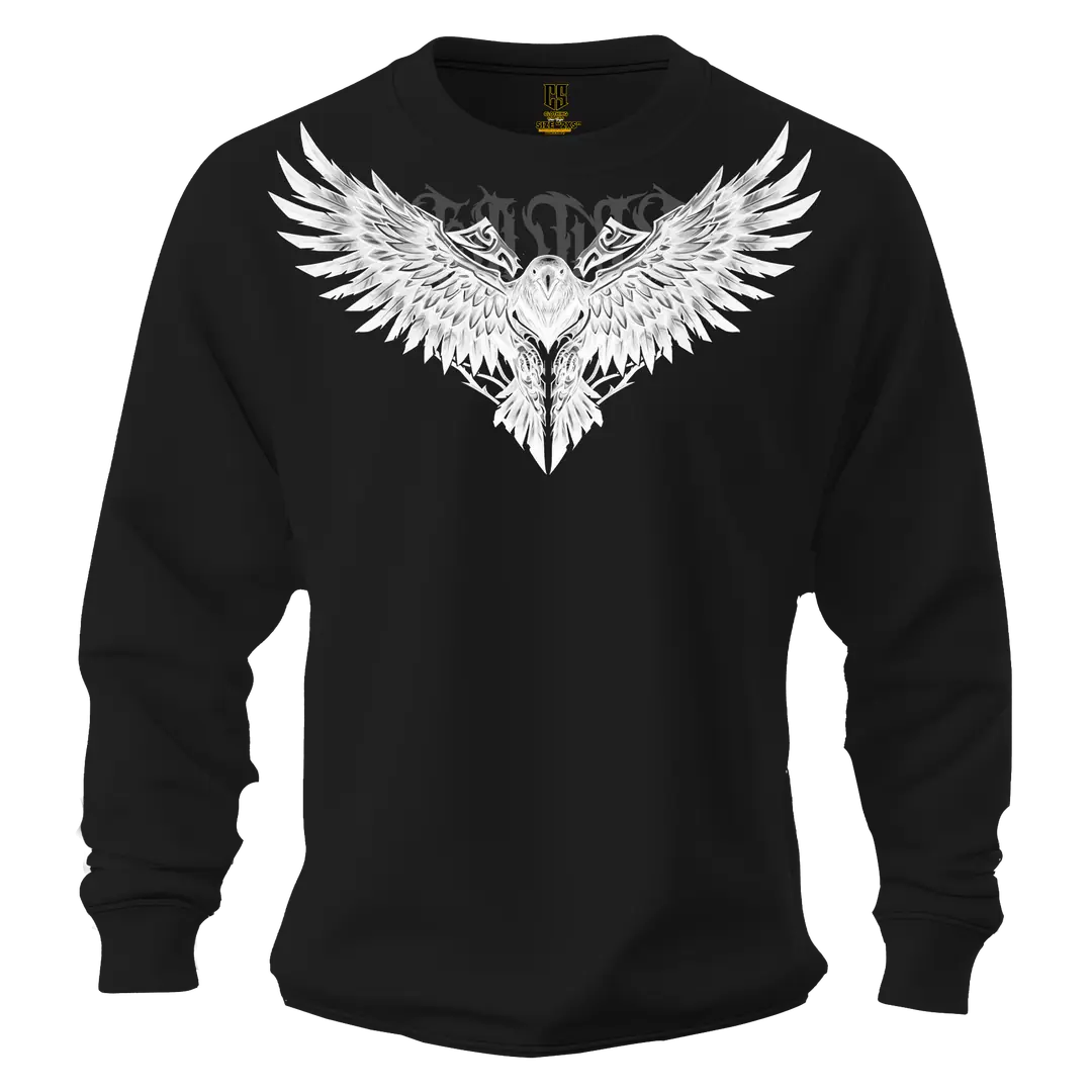 Goth Eagle Ön Baskılı (Unisex Sweatshirt)