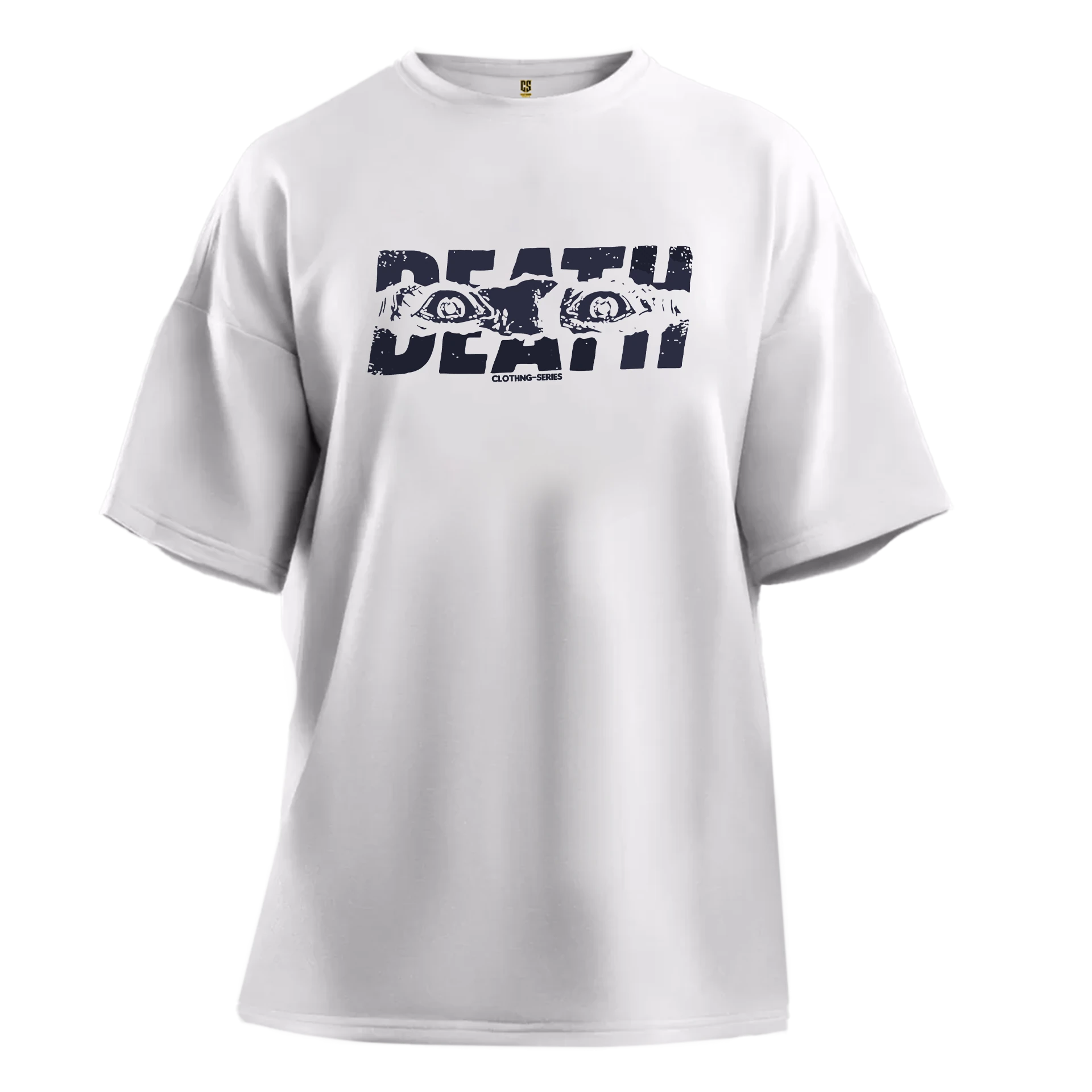 Death Eyes Gothic Series Ön ve Arka Baskılı (Unisex Tişört)