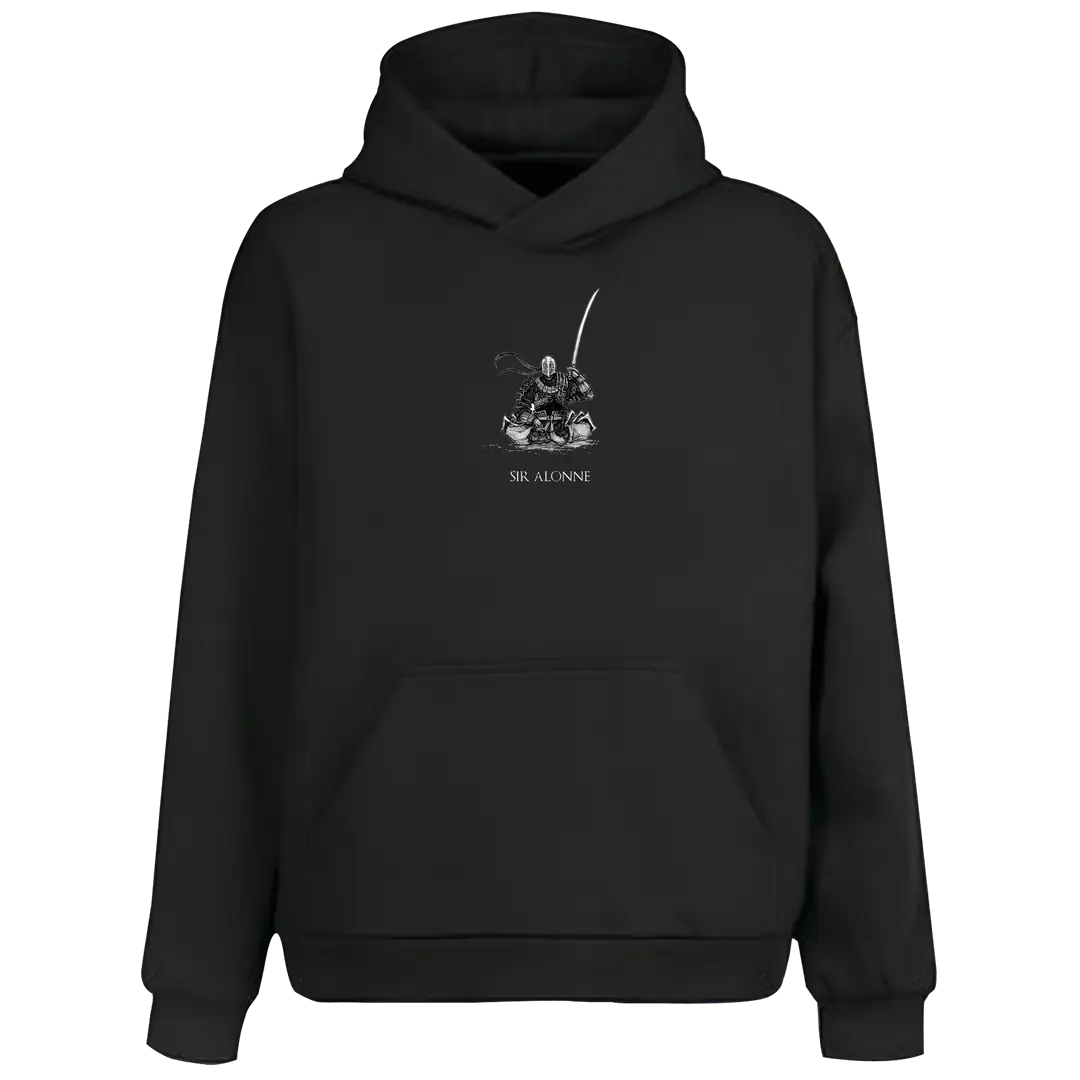 Sir Alone Ön Baskılı Warrior Series (Unisex Hoodie)