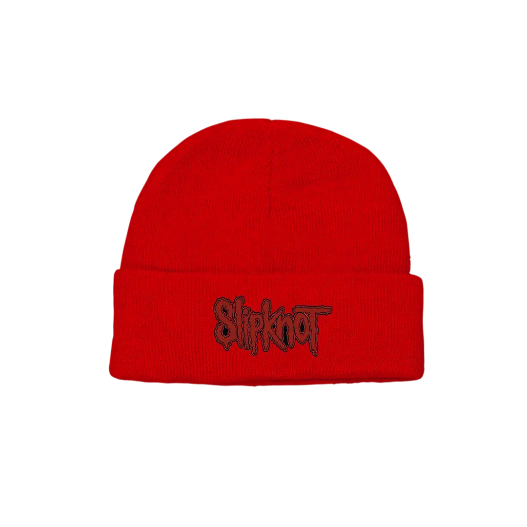 Slipknot Text LOGO Nakışlı Bere