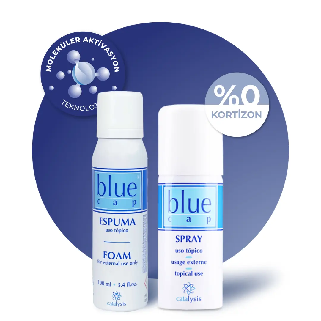 Blue Cap Köpük 100 ml ve Blue Cap Sprey 100 ml | İndirim