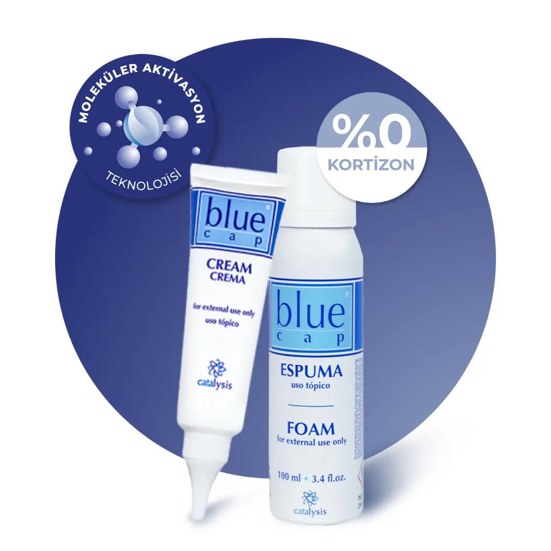 Blue Cap Krem 50 g ve Blue Cap Köpük 100 ml | Nemlendirici