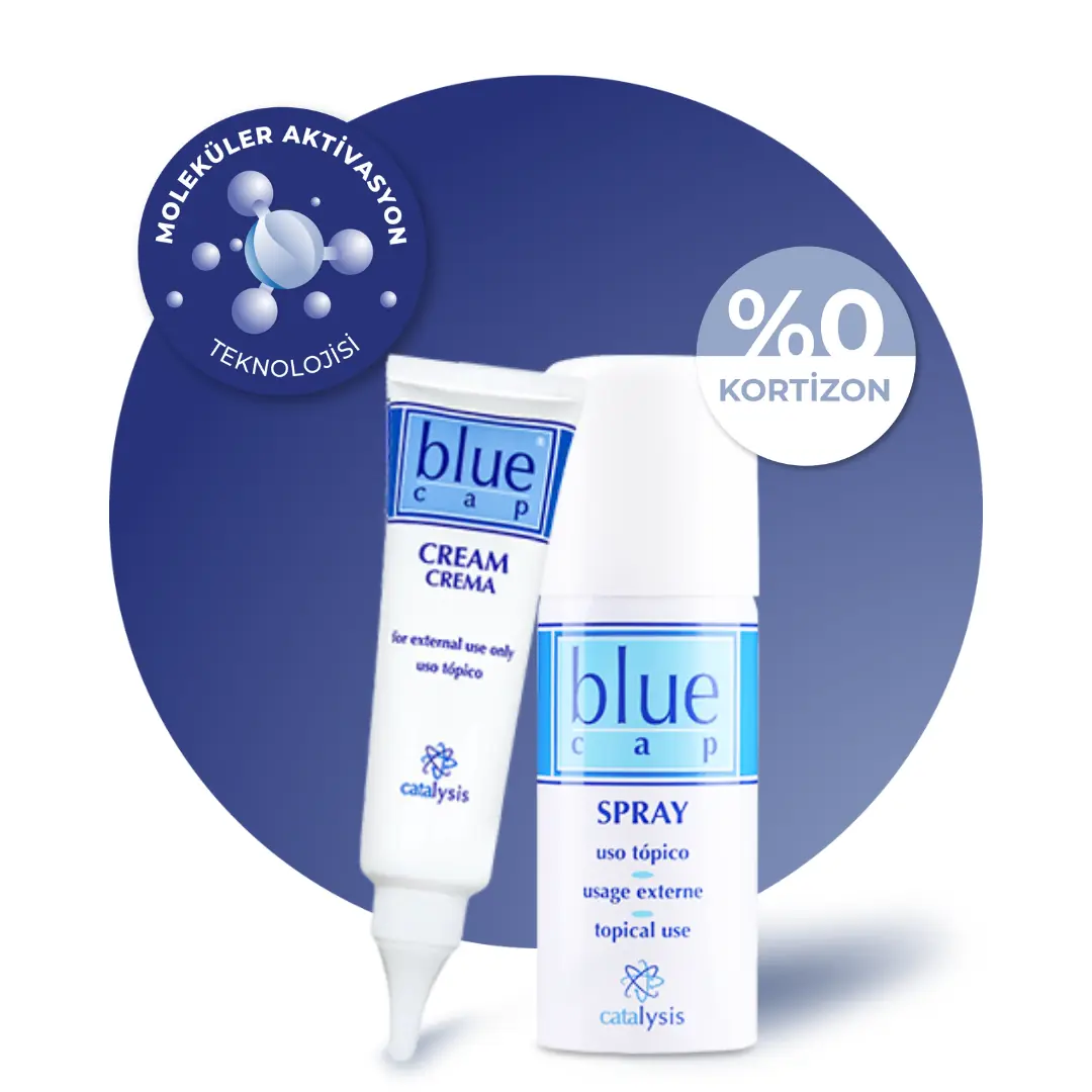 Blue Cap Krem 50 g ve Blue Cap Sprey 100 ml | İndirim | Üye ol