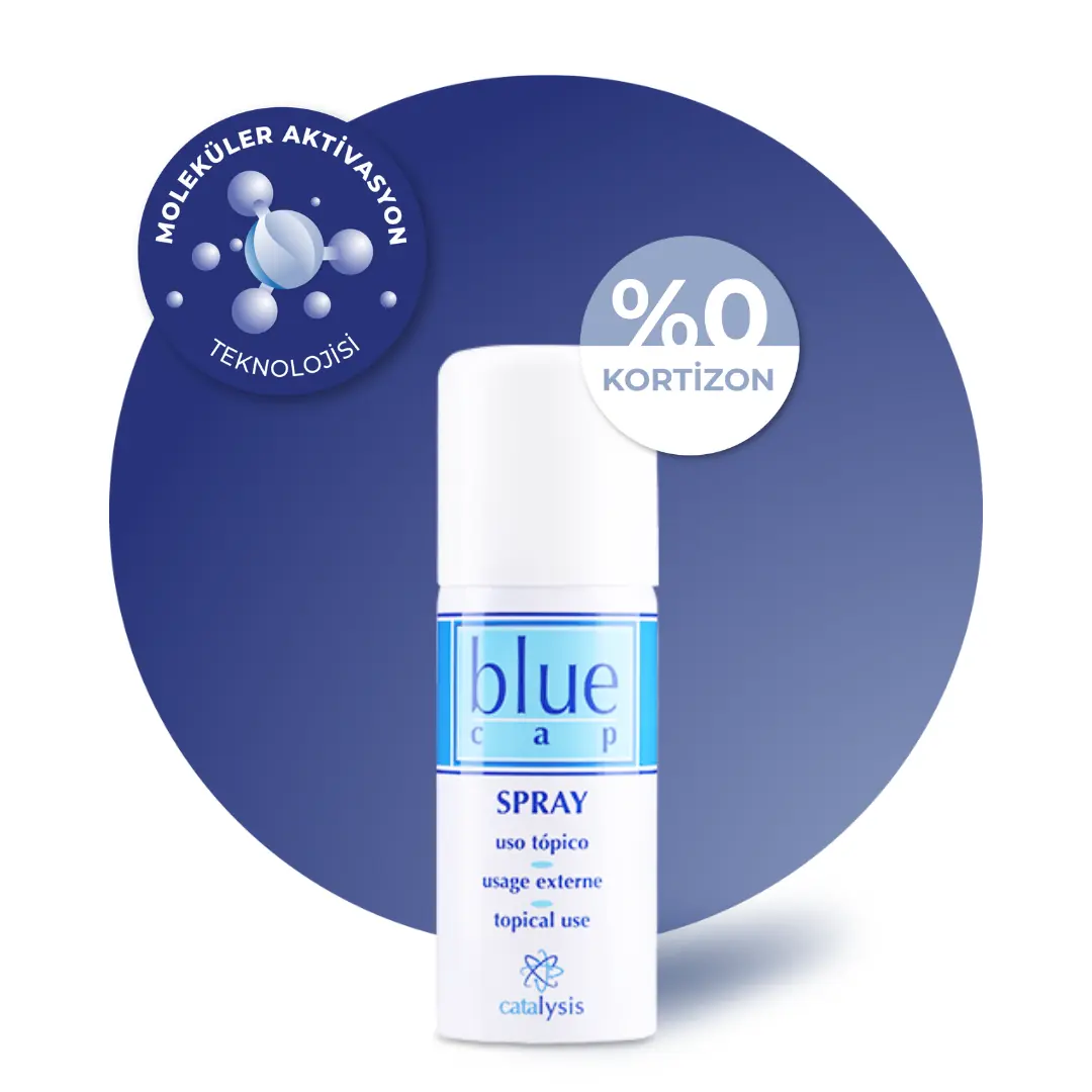 Blue Cap Sprey 50 ml | Saç derisinde yağlanmaya karşı | İndirim