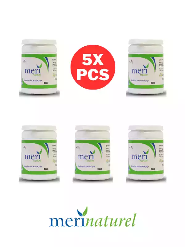 5x Meri Detox® Capsule – Natural Capsule – 100% Original