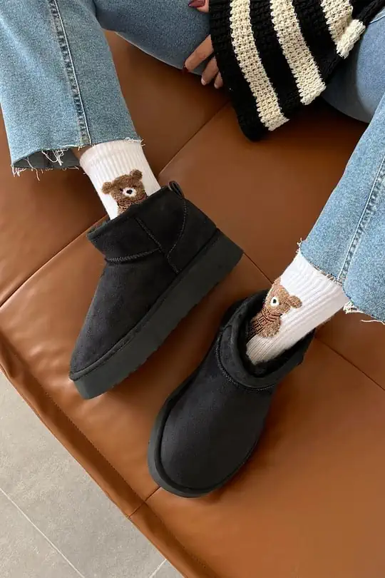 Ultra Platform Bot Siyah (İthal Kalite) | 2. Üründe 200 TL İndirim ...
