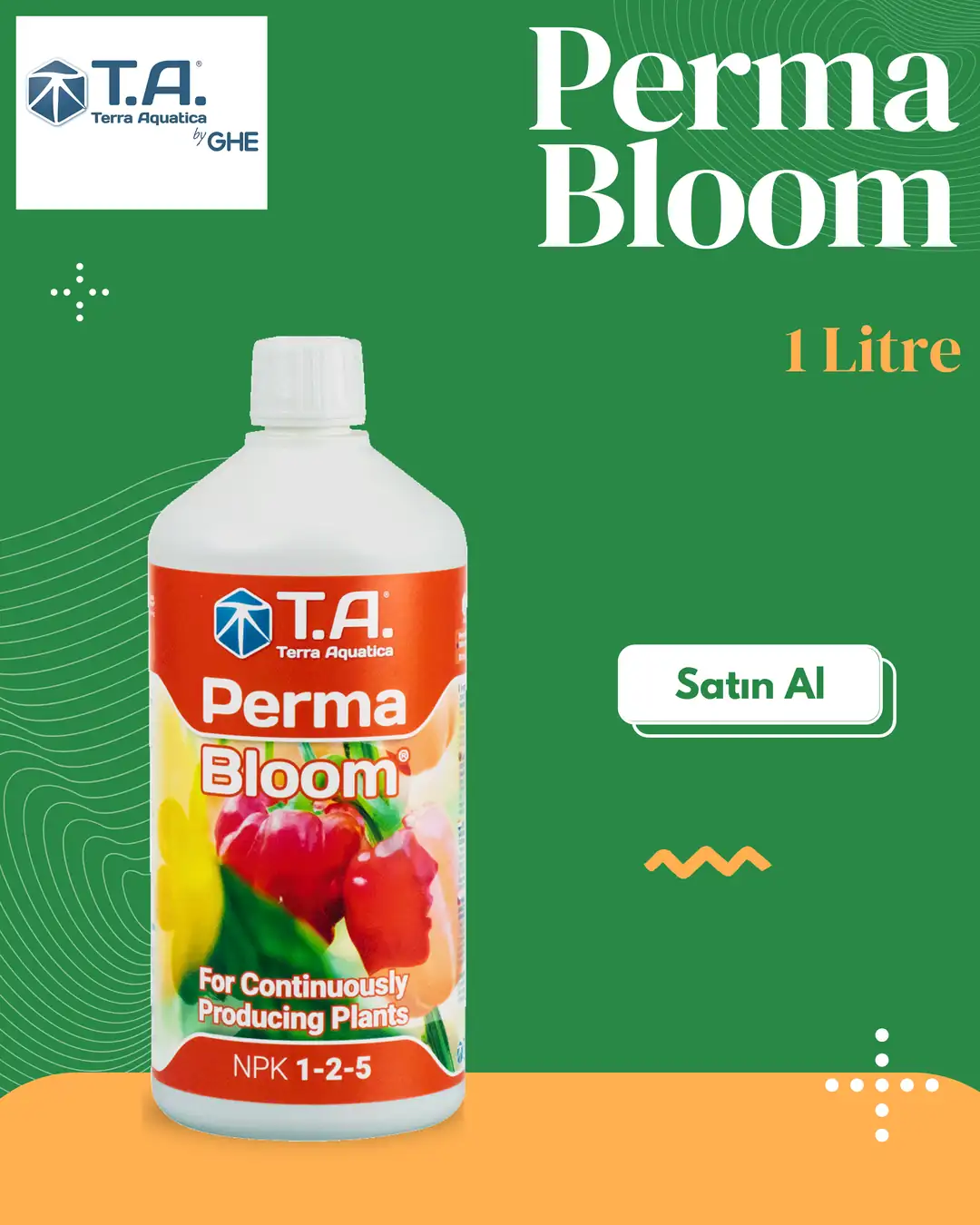 Terra Aquatica (GHE) PermaBloom 1 Litre