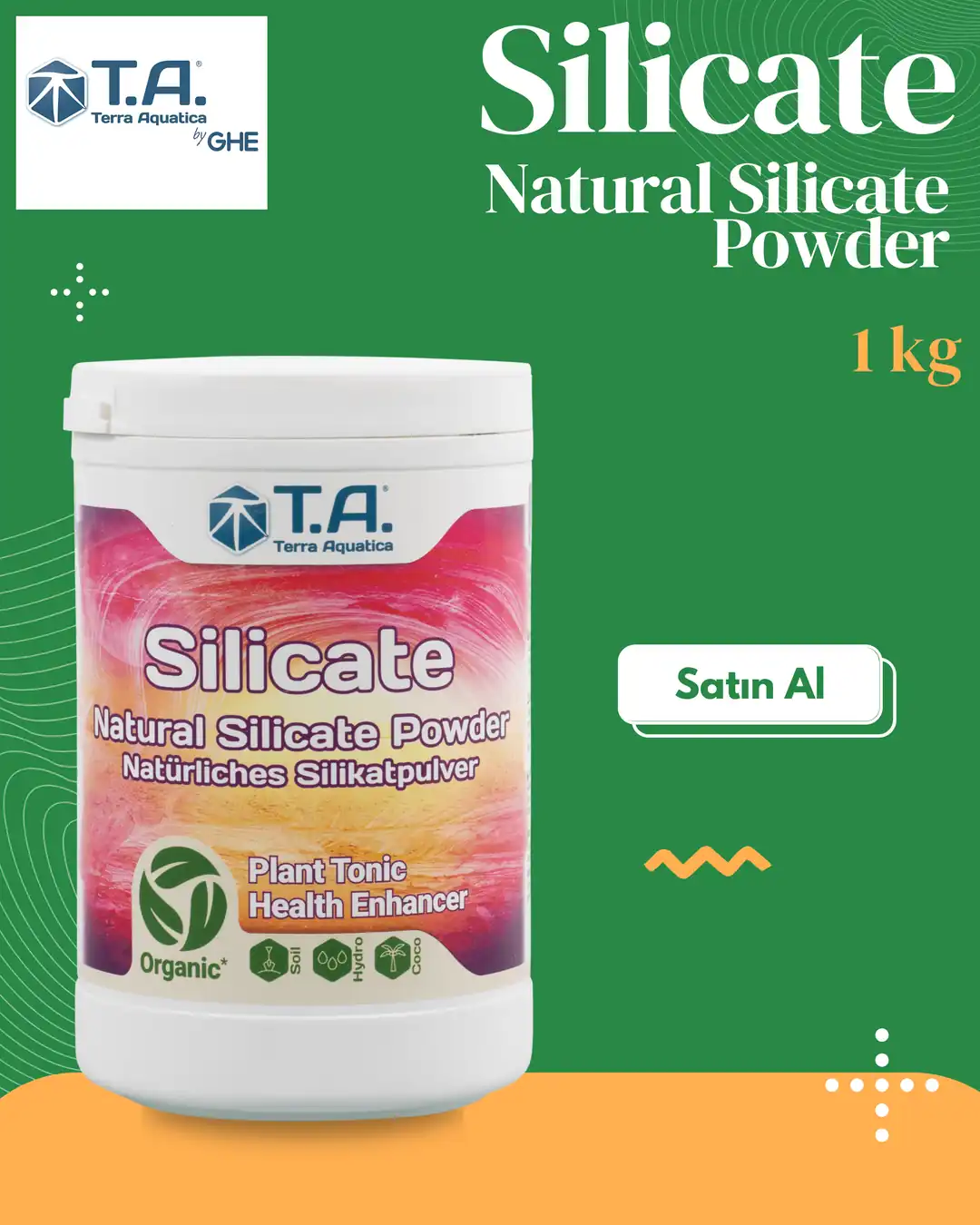 Terra Aquatica (GHE) Silicate - 1 Litre - 600 gr