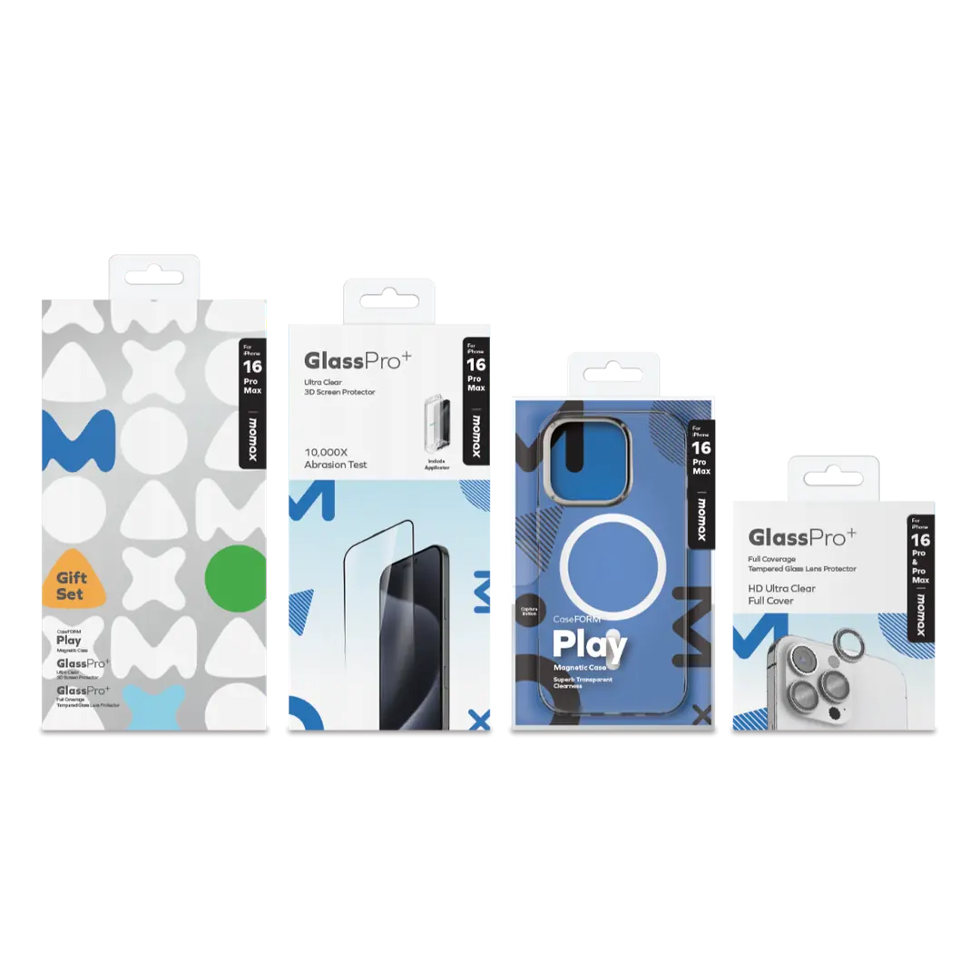 iPhone 16 Pro Max Protecton Bundle Set (MXAP24XLT + PZAP24F1XLD ...