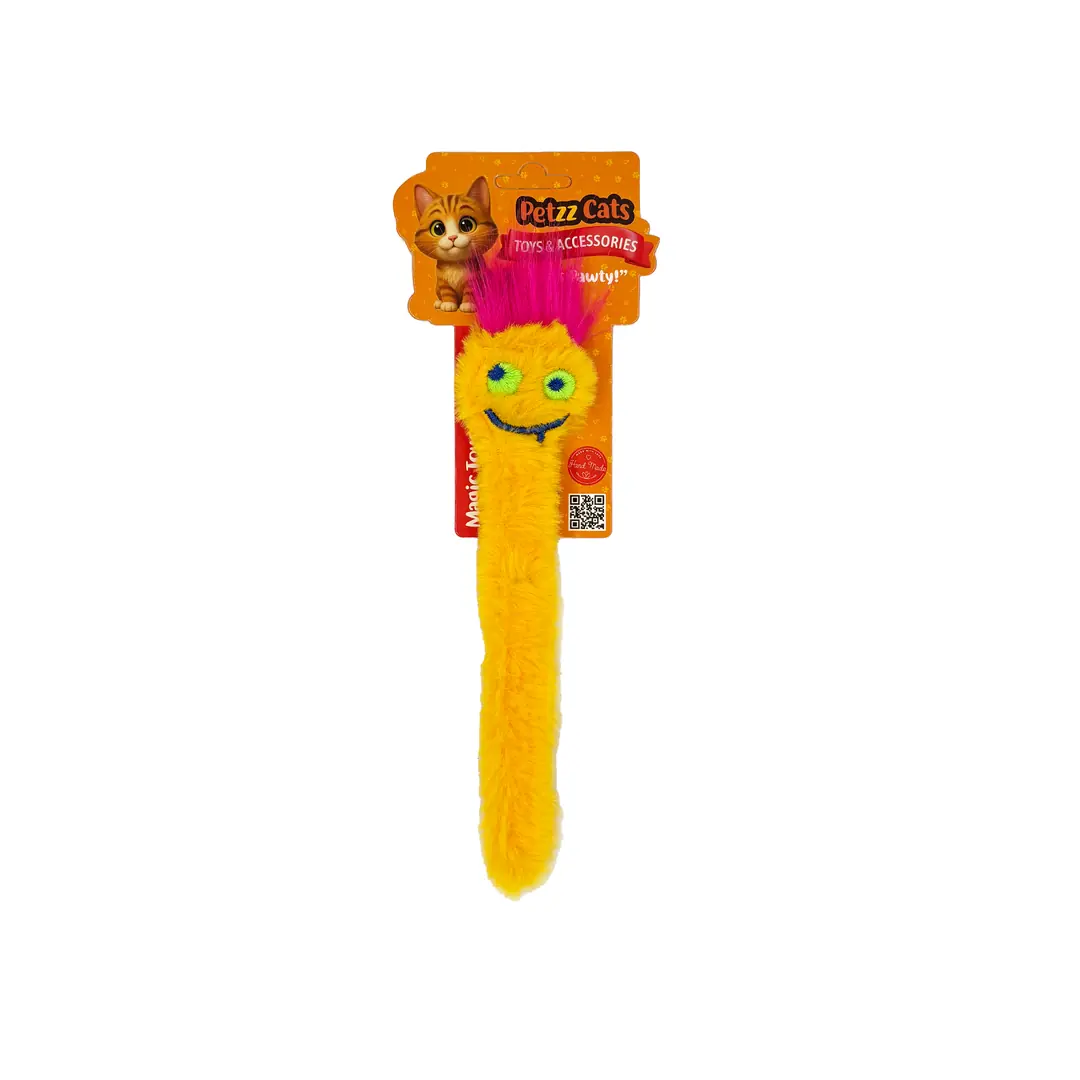 PetzzCats Zobi Matatabi ve Çıngırak Sesli Peluş Kedi Oyuncağı