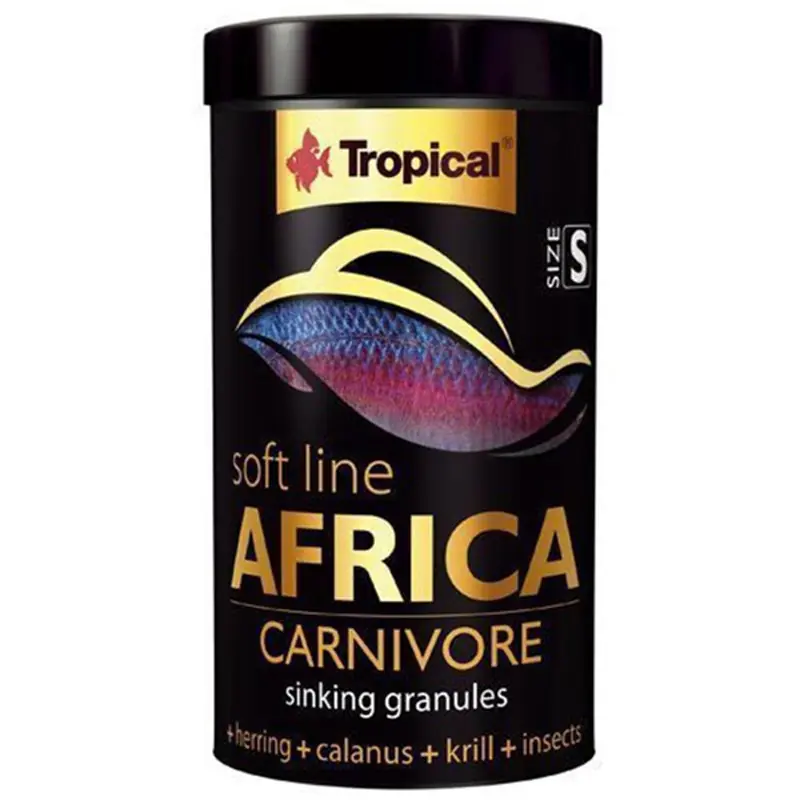 Tropical Softline Africa Carnivore S Afrika Balıkları için Dibe Batan