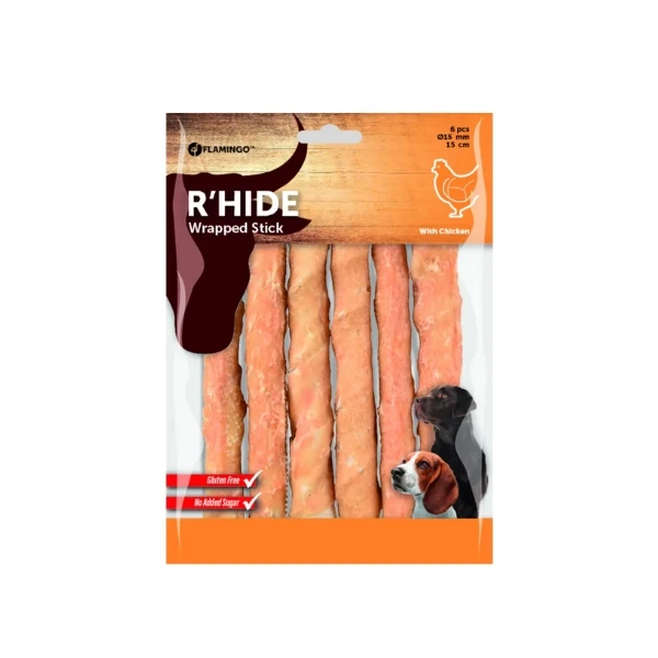 Flamingo Rhide Tavuk Sargılı Stick Köpek Ödül Maması