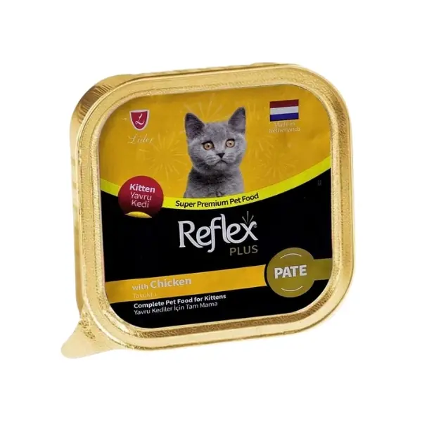 Reflex Plus Pate Tavuk Etli Yavru Konserve Kedi Maması