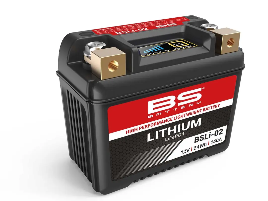 BS BATTERY BSLI-02 Lithium-Ion Battery Motosiklet Aküsü