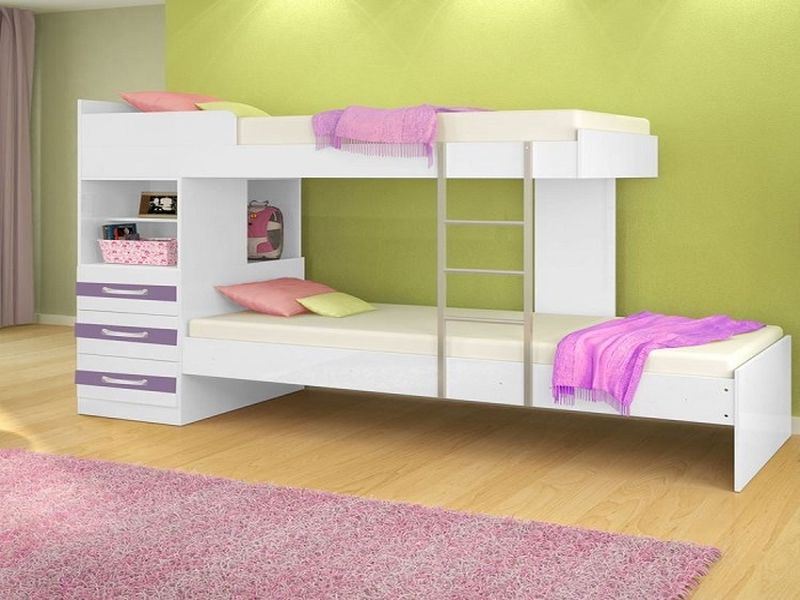 Ranza Modeli R-232 - Bol Dolaplı Ranza - Çekmeceli Ranza - Yavrulu ...