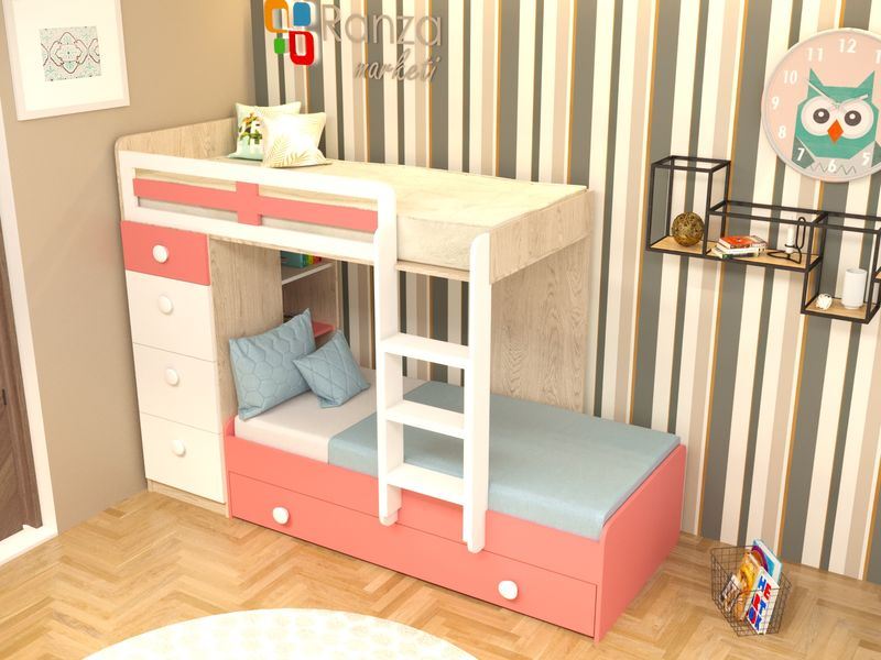 Ranza Modeli R-112 - Özel Ölçü Ranza - Mdf Ranza - Merdivenli Ranza ...