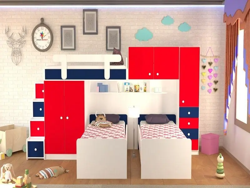 Ranza Modeli R-026 - Special Design Bunk Bed - Special Size Bunk Bed ...