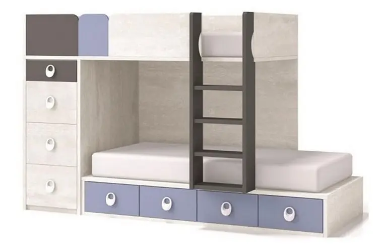 Ranza Modeli R-452 - Custom Size Bunk Bed - Bunk Bed Market - Bunk Bed ...