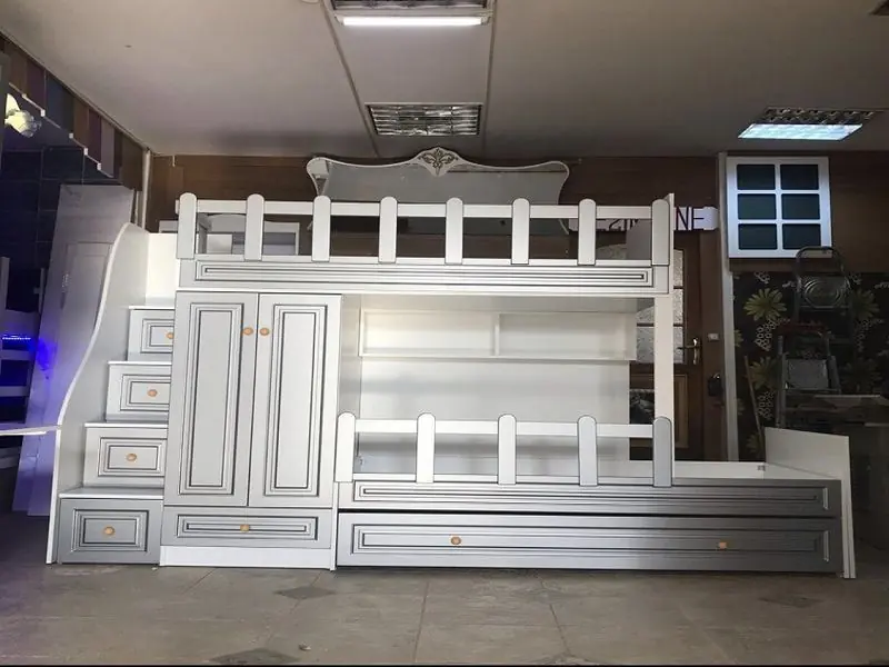 Ranza Modeli R-300 - Üç Yataklı Ranza - Ayrılabilir Ranza - İki Yataklı ...