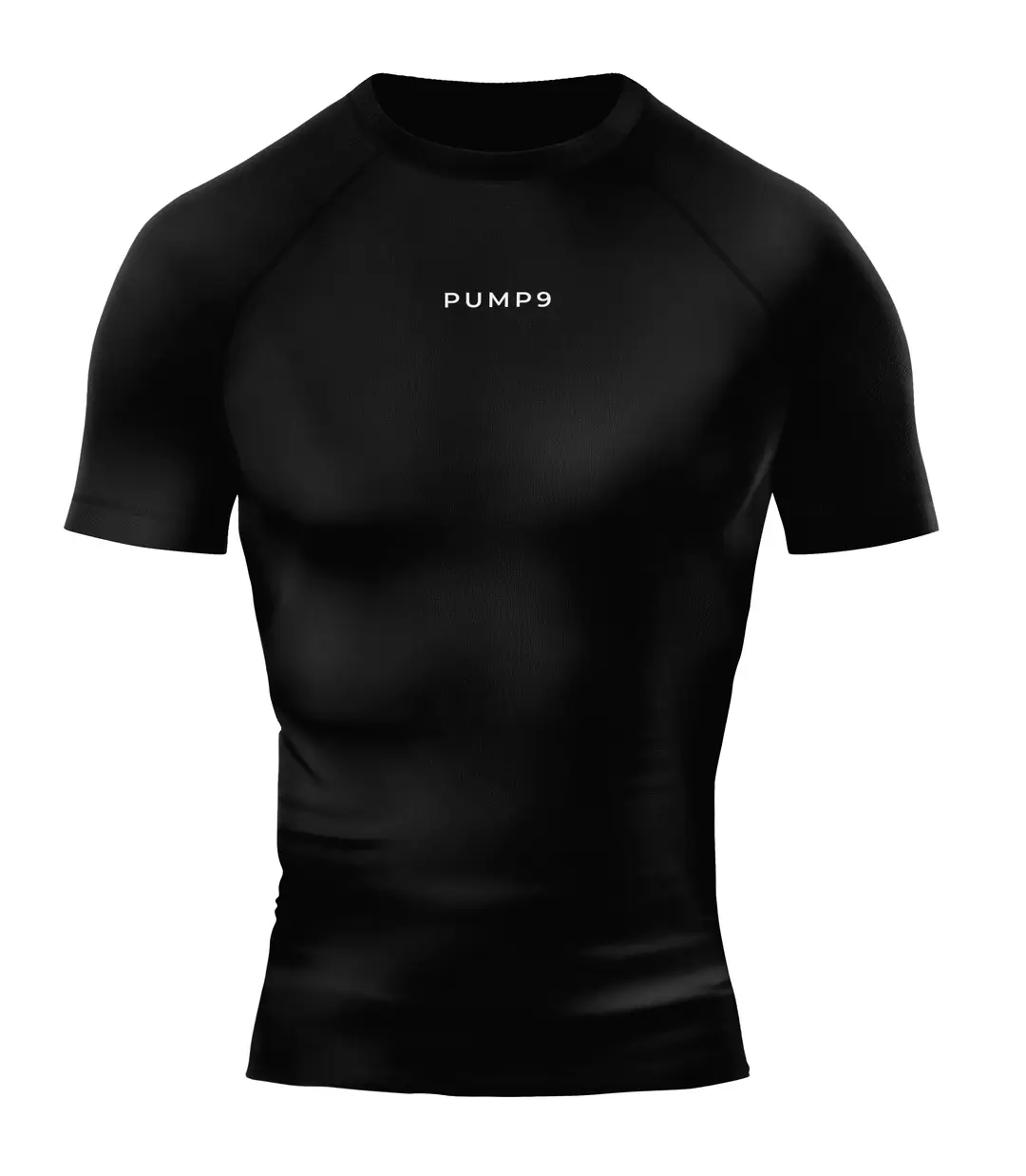 PUMP9® - PUMP9 Siyah Short Sleeve Compression T-Shirt