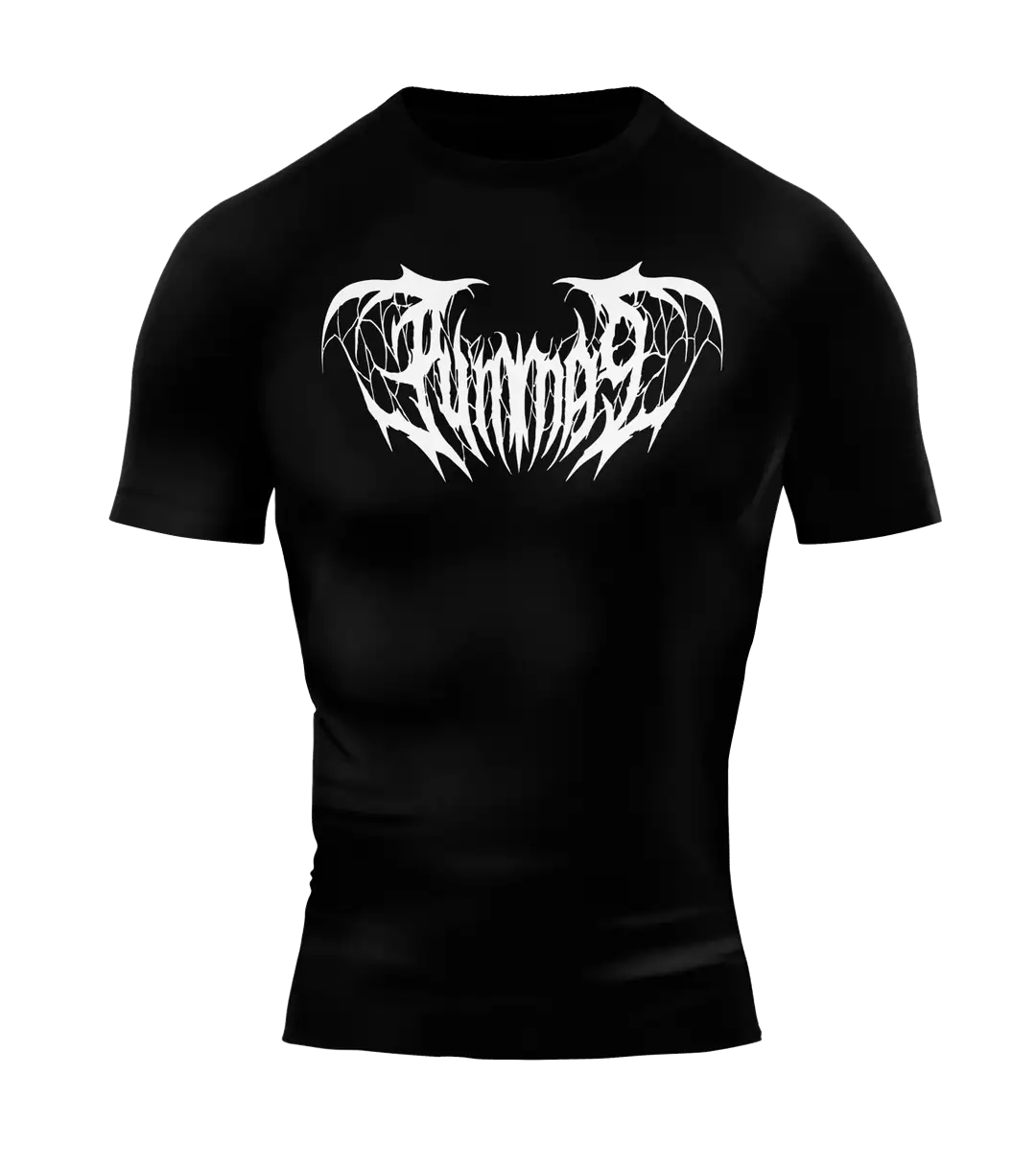 PUMP9 WRAITH Siyah Short Sleeve Compression T-Shirt